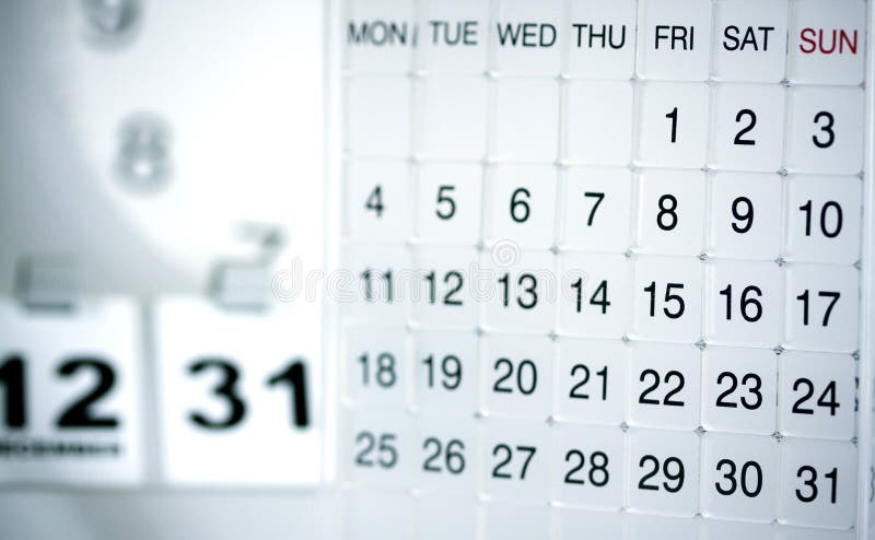 Modern Calendar stock image. Image of appointment, month - 5038199