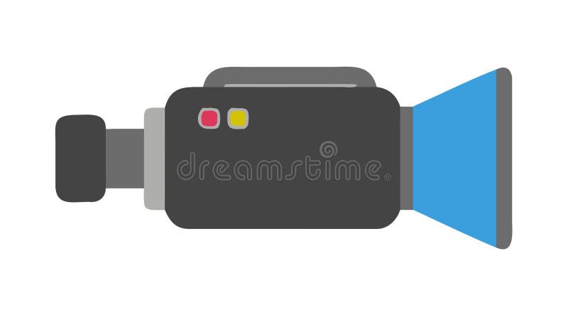 Modern Camcorder Icon, Professional Video Camera, Vector Design ...