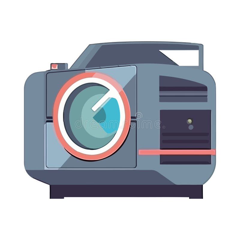 Modern camera equipment stock vector. Illustration of flash - 274251657