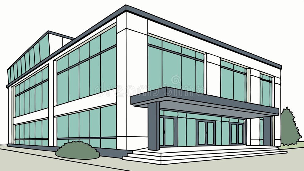 Modern Campus Building, University Environment, Collaborative Space ...