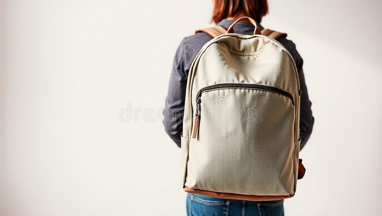 Stylish and Durable Canvas Backpack Perfect for University Students ...