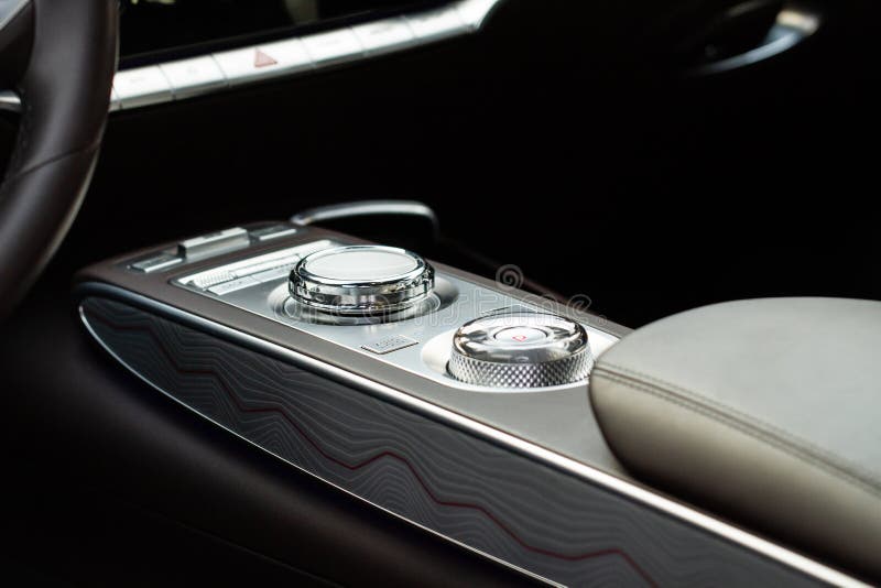 Modern Car Automatic Gearbox. Stock Photo - Image of speed, auto: 262216940