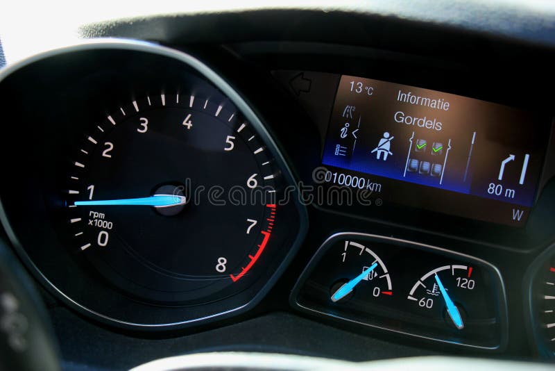 Modern car Dashboard stock photo. Image of transport - 147811556