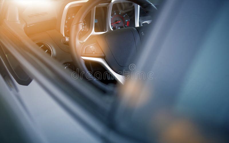 Modern Car Driving stock photo. Image of equipment, vehicle - 65841680