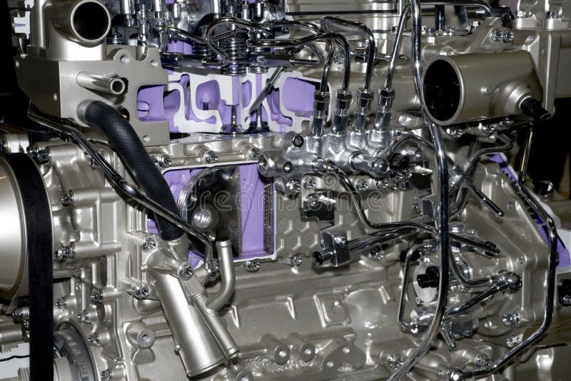 Modern car engine stock image. Image of technological - 6798115