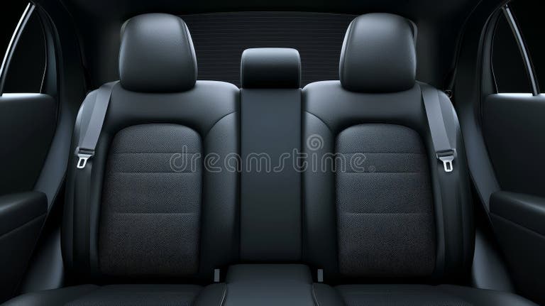 Modern Car Interior Detailed Look at Comfortable and Functional Front ...