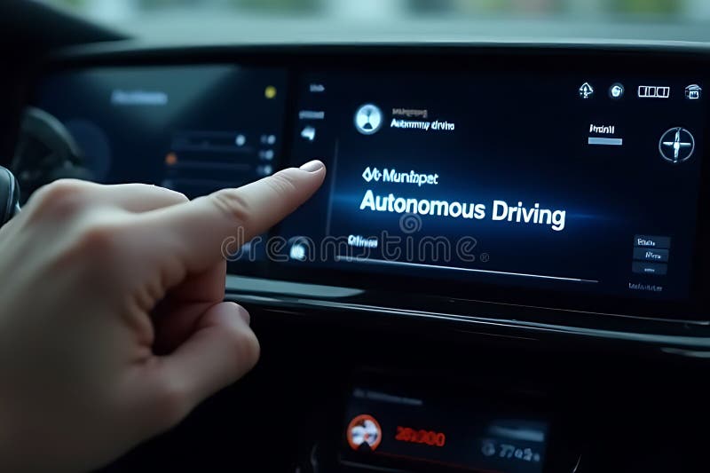 Modern Car Interior Innovating Screen Interactions for Autonomous ...