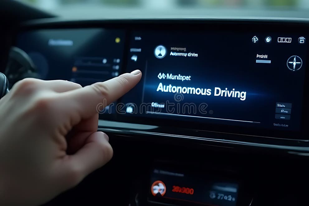 Modern Car Interior Innovating Screen Interactions for Autonomous ...
