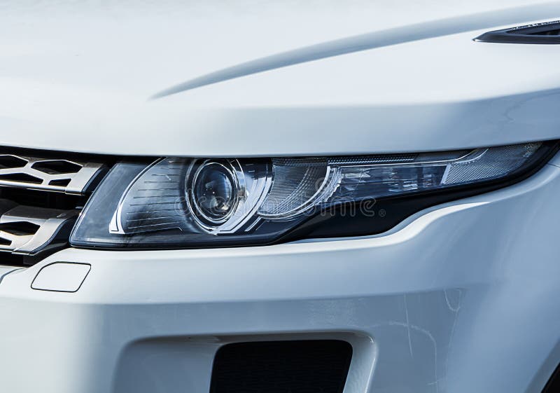 Modern Car Light stock photo. Image of automobile, closeup - 51303512