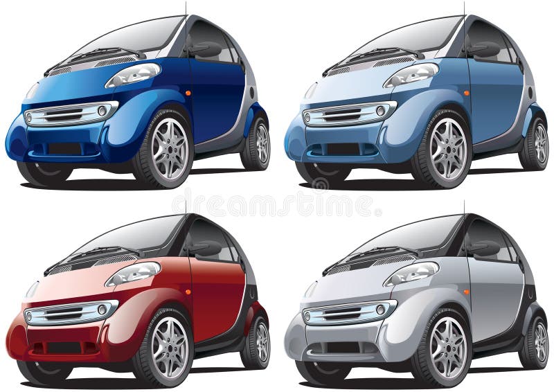 Modern Smart Car stock vector. Illustration of realistic - 23800906