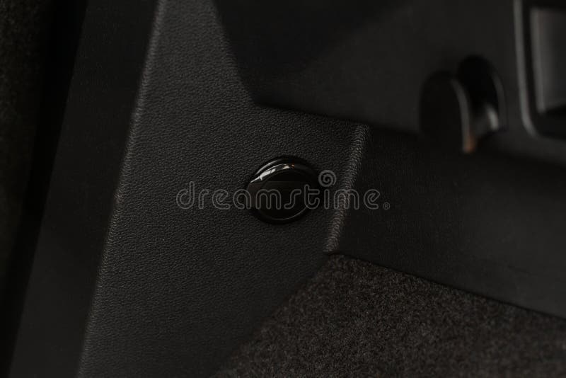 Modern car outlet socket. stock photo. Image of electrical - 263251778