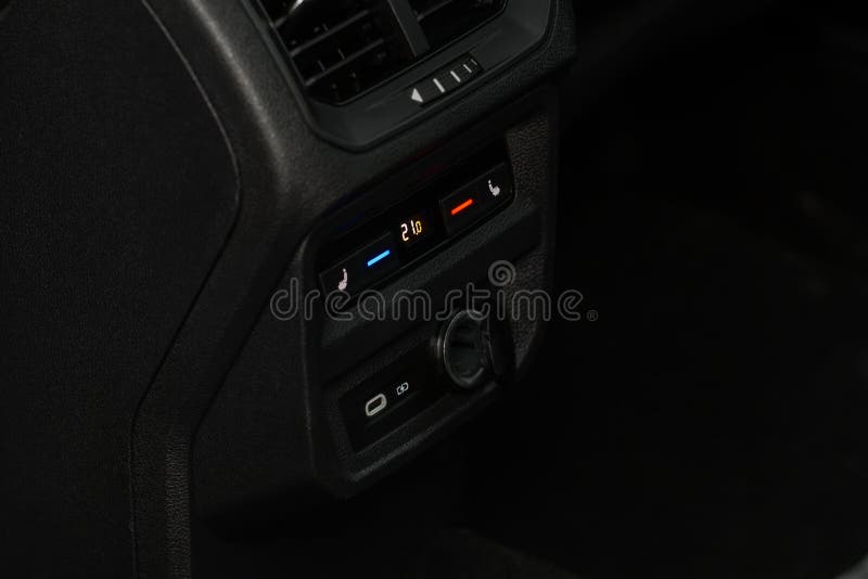 Modern car outlet socket. stock image. Image of auto - 263251785
