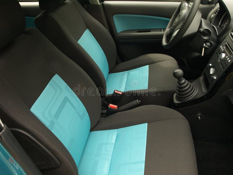 Modern car seat stock image. Image of interior, inside - 25432593