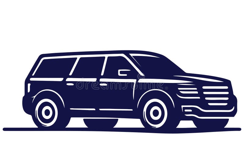 Modern car vector, eps 10 stock vector. Illustration of flat - 317838655