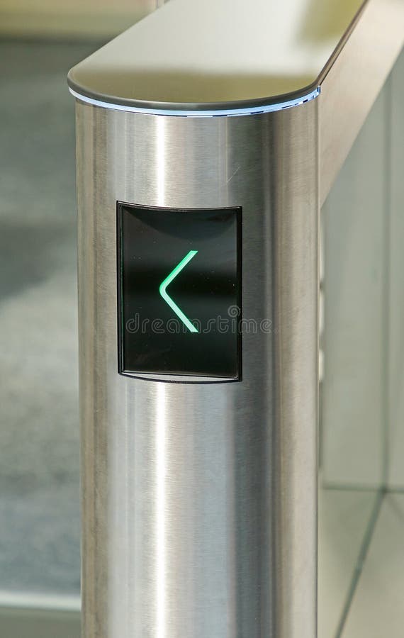 Modern card entrance gate stock image. Image of gate - 284286687