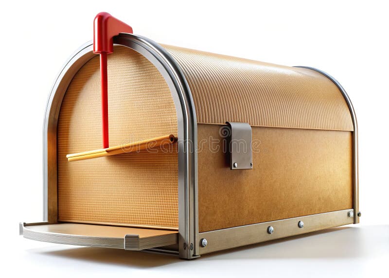 Modern Cardboard Mailbox a HighQuality Clean Design for Professional ...