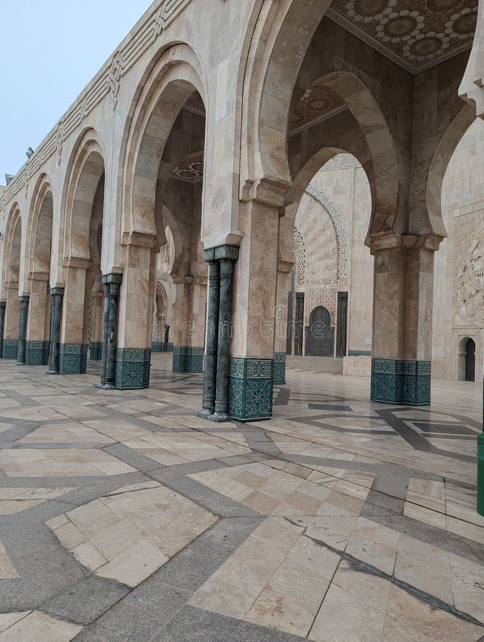Modern Casablanca Mosque Architecture Editorial Stock Photo ...