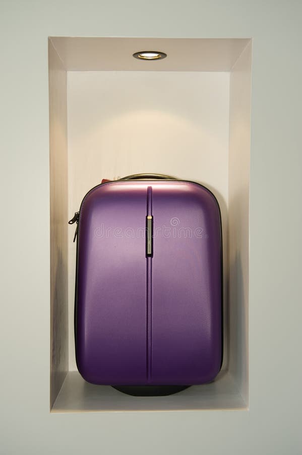 Modern case on display stock photo. Image of purple, elegant - 50374298