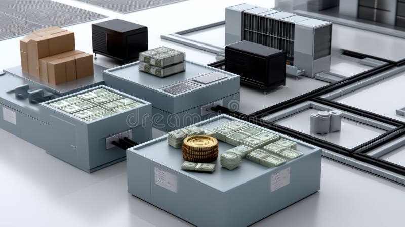 Modern Cash Storage Solutions for Financial Institutions Featuring ...