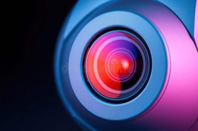 Modern CCTV Motion Sensor. Security, Surveillance. Technology ...