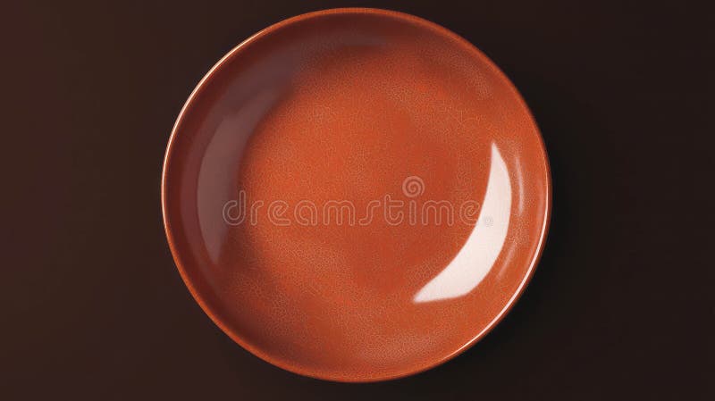 Modern Ceramic Dinner Plate Design for Contemporary Table Setting Stock ...