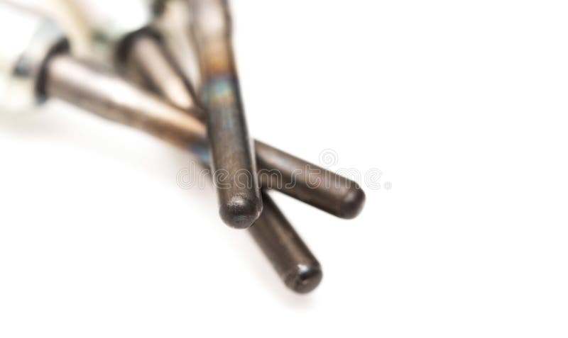 Modern Ceramic Glow Plugs for Warming Up a Diesel Engine before ...