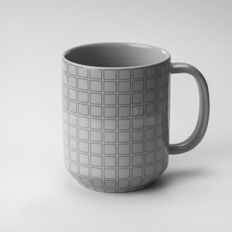 High Resolution Product Photography of a Modern Ceramic Mug on White ...