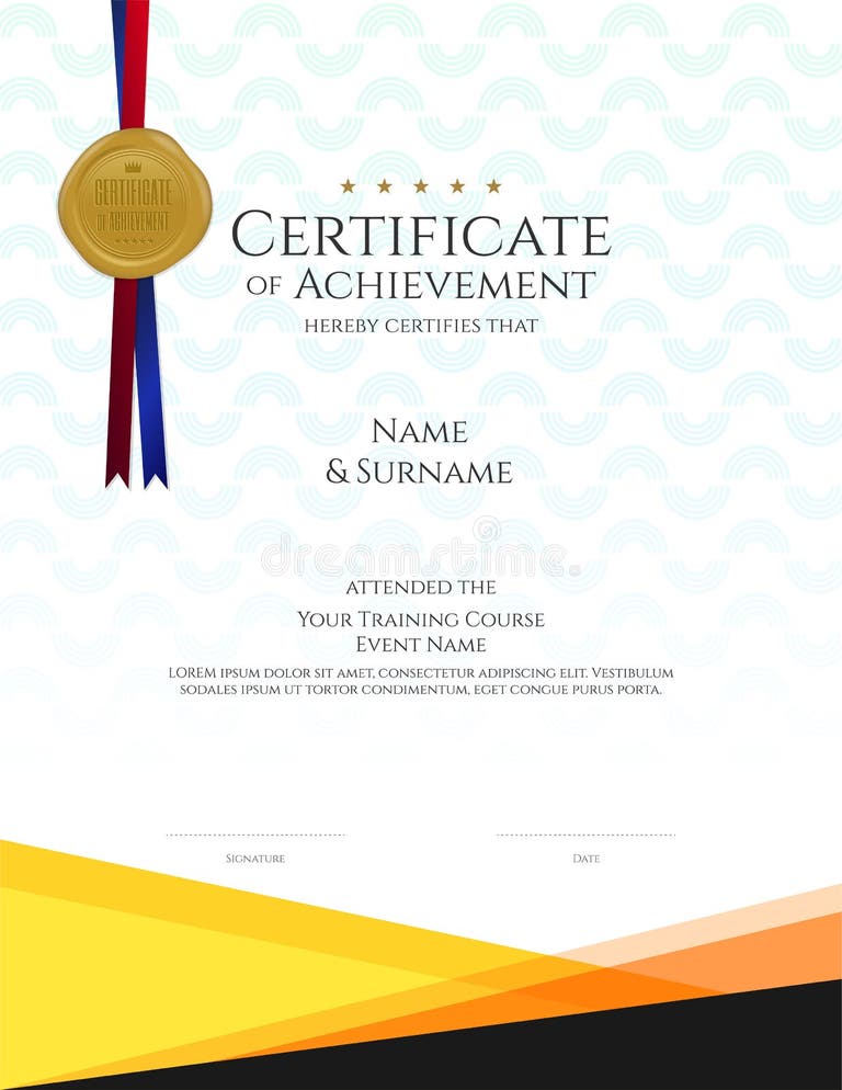 Modern Certificate Frame Design Template Stock Illustrations – 27,990 ...