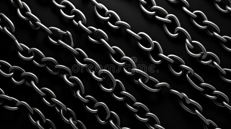 Modern Chain Link Pattern Design with Clean Lines and Highdefinition ...