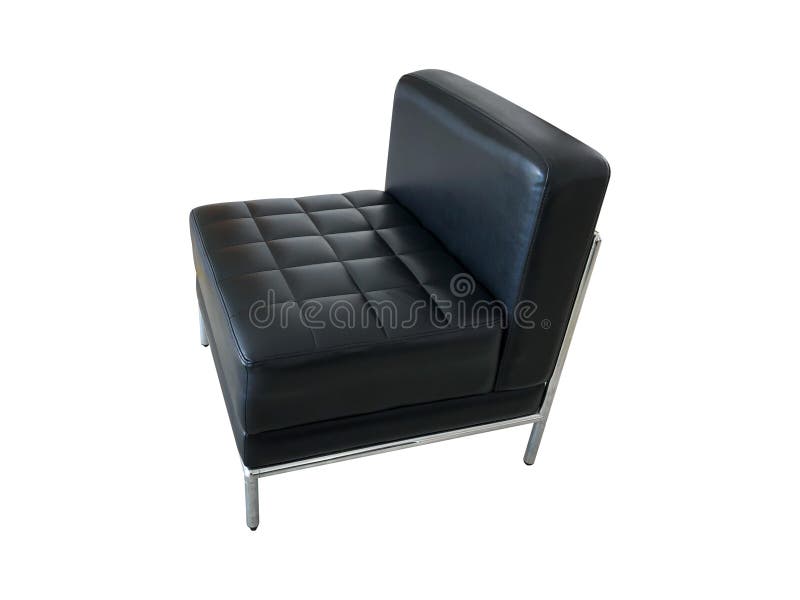 Modern Chair Isolated on White Background Stock Photo - Image of brown ...