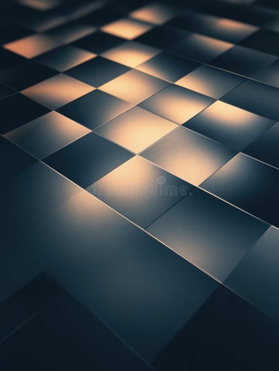 Modern Checkerboard Pattern with Gradient Shading and Smooth Lighting ...