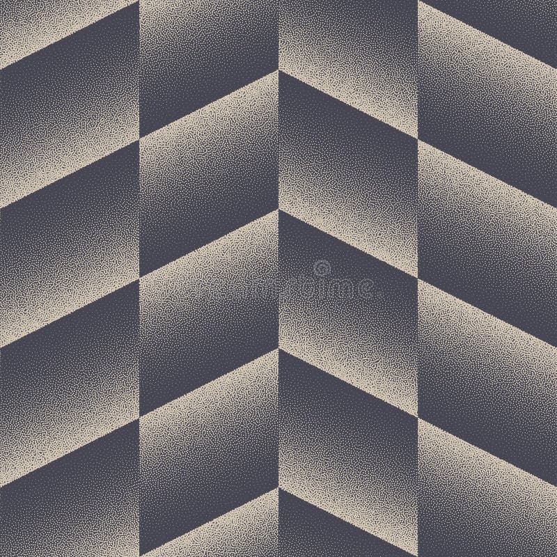 Modern Checkered Chevron Dot Work Seamless Pattern Vector Abstract Background Stock Vector ...