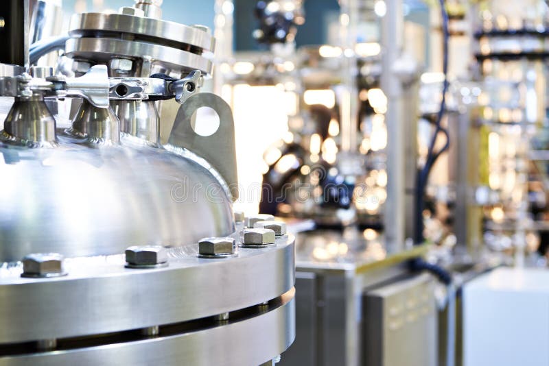 Chemical Industrial Titanium Reactor Stock Image - Image of reactor ...