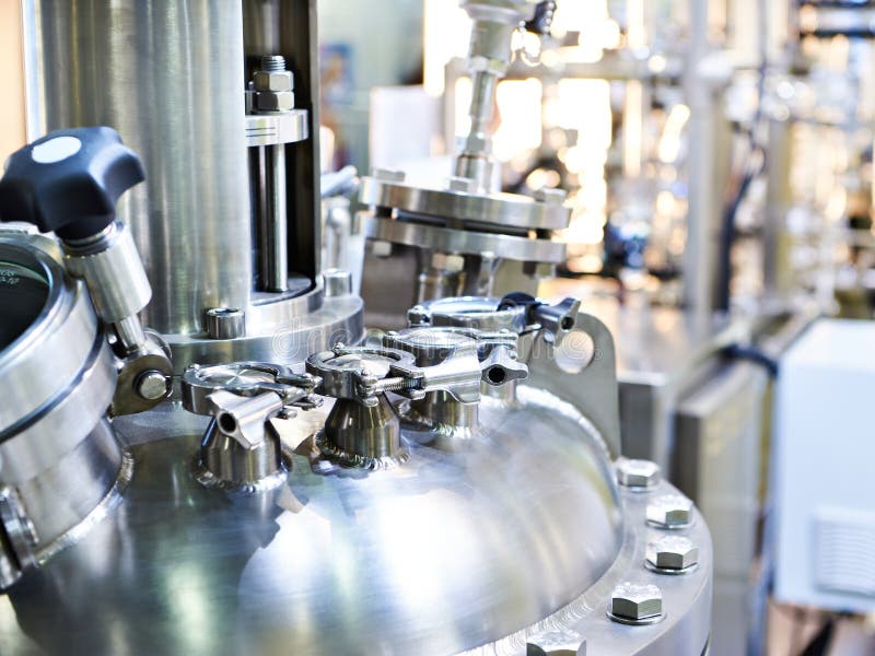 Chemical Industrial Titanium Reactor Stock Photo - Image of industry ...