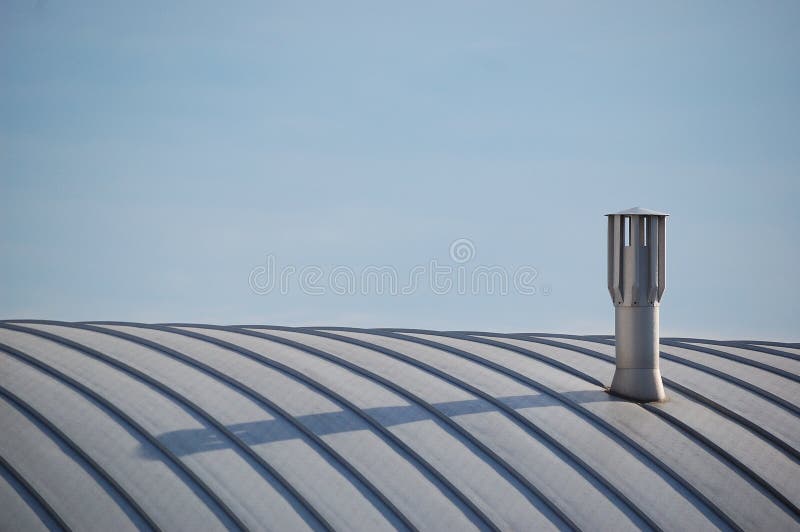 Modern chimney stock photo. Image of detail, chimney - 35252402