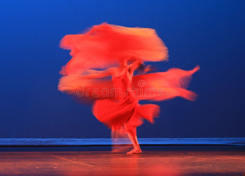 The Modern Chinese Dance stock image. Image of cute, dancer - 4632741