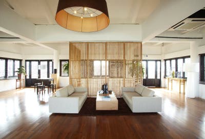 Modern Chinese type house stock image. Image of furniture - 13113015