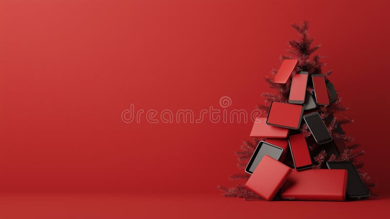 Innovative Electronic Gadget Christmas Tree for Modern Holiday Decor AI ...