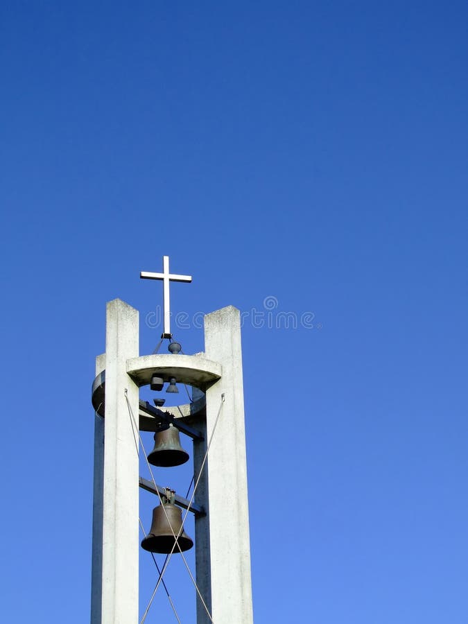 Modern Church Bell Tower Royalty Free Stock Image - Image: 5099486