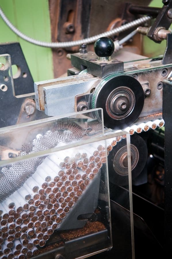 Modern cigarette factory stock photo. Image of industrial - 10683036