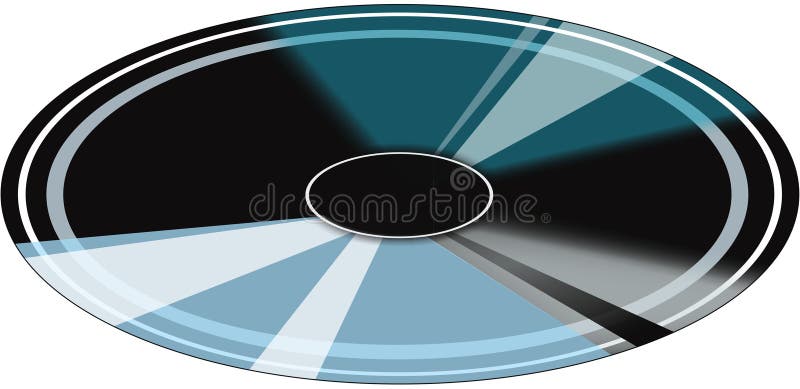 Modern Circle or Disc, Vinyl, Stock Illustration - Illustration of ...
