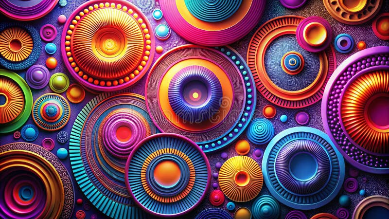 Modern Circle Line Pattern Backgrounds Versatile Abstract Designs for ...