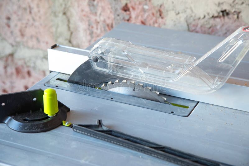 Modern Circular Cutting Machine. Cutting Stock Illustration ...