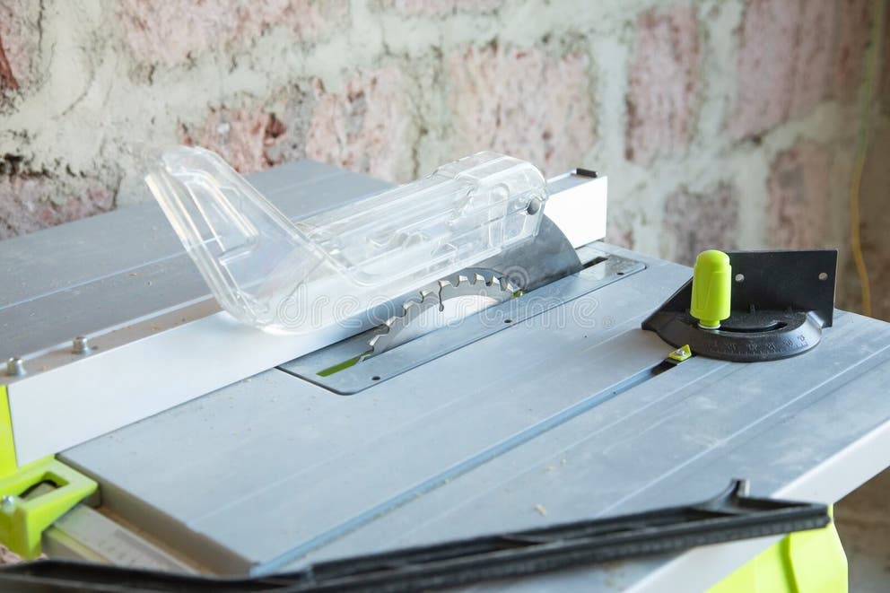 Modern Circular Cutting Machine. Cutting Stock Photo - Image of metal ...