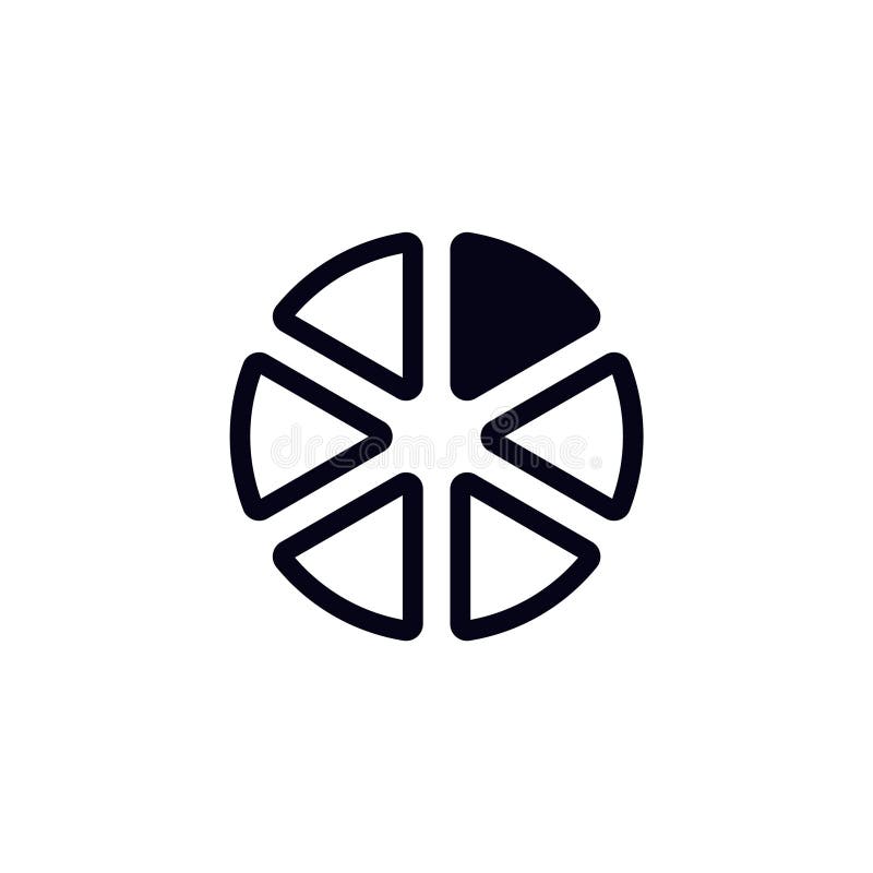 Modern Circular Design with Bold Geometric Shapes and Unique Symmetry ...