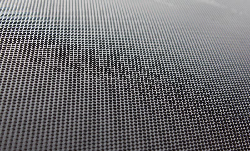 Modern Circular Pattern Sheet Metal Panel, Faded Out To the Corner ...