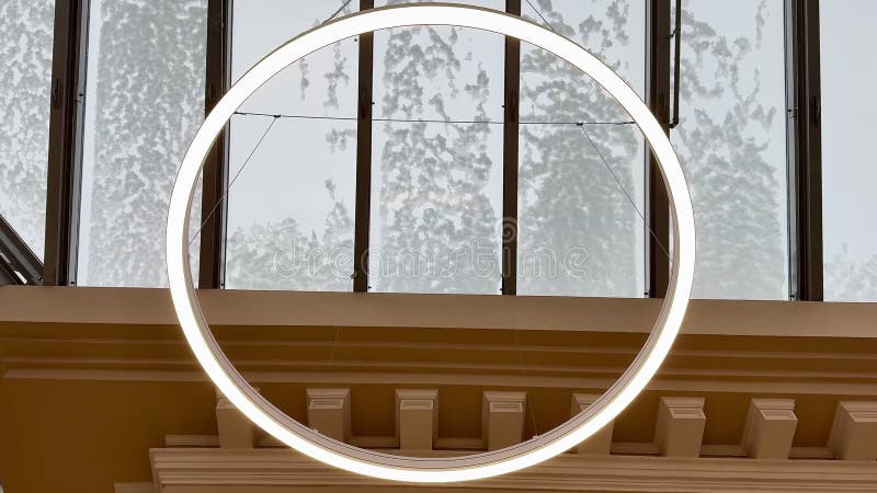 A Modern Circular Pendant Light Designed for an Artistic and ...