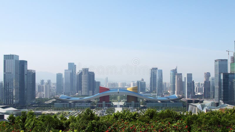 Modern city stock photo. Image of tall, growth, cityscape - 14457674