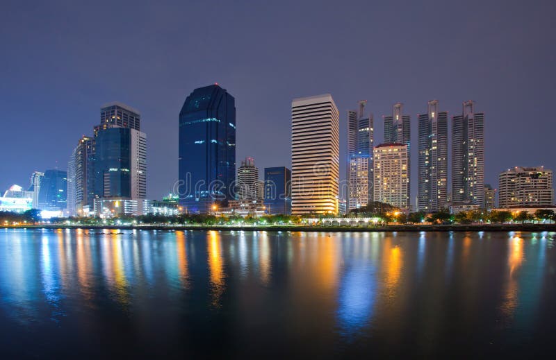 Johor Bahru City editorial photo. Image of night, reflections - 26046641