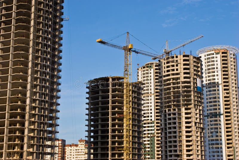 Modern city stock image. Image of build, cement, modern - 5533769